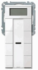 PUSH-BUTTON 4-GANG PLUS WITH ROOM TEMPERATURE CONTROL UNIT
